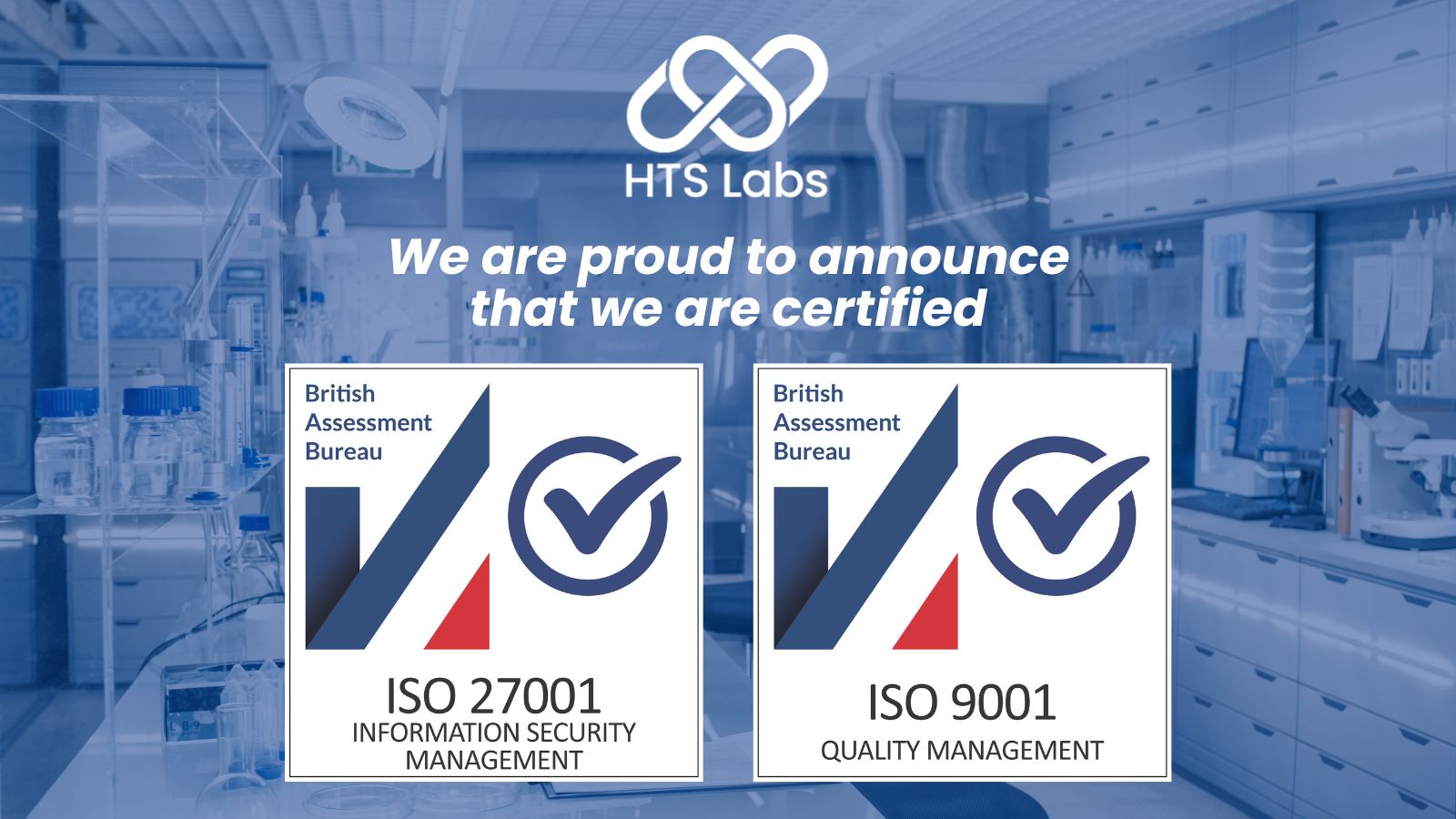 HTS Labs Achieves ISO 27001 and ISO 9001 Certification: A Commitment to ...